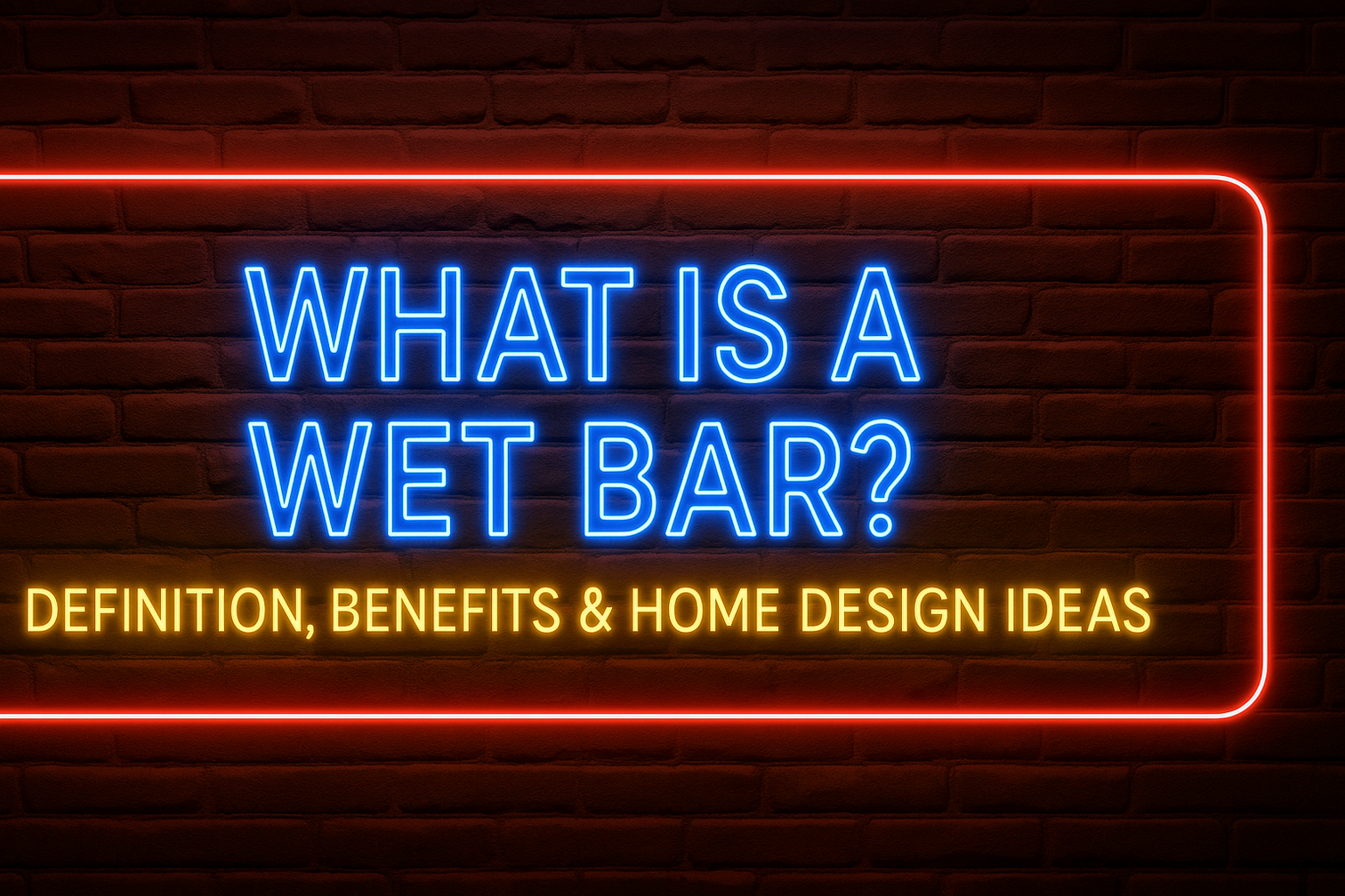 What Is a Wet Bar? Definition, Benefits & Home Design Ideas – The Beer ...