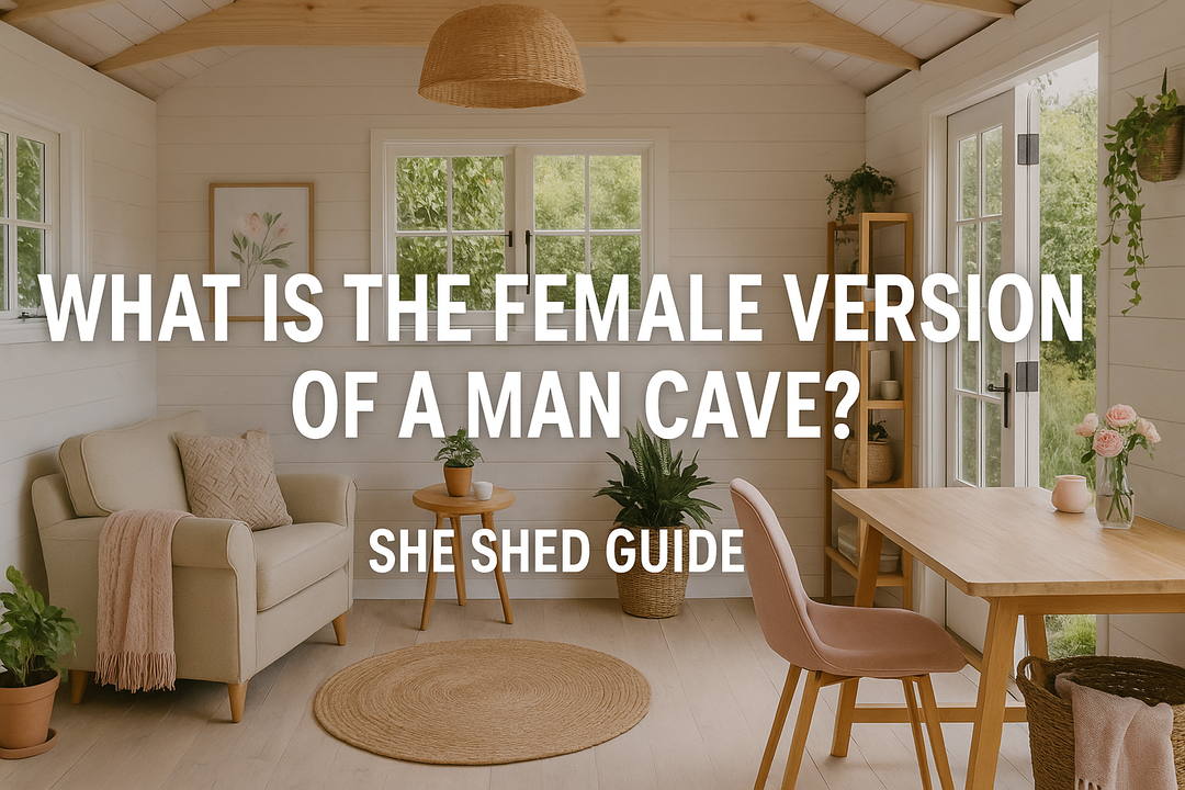 What is the Female Version of a Man Cave? | She Shed Guide – The Beer Lodge