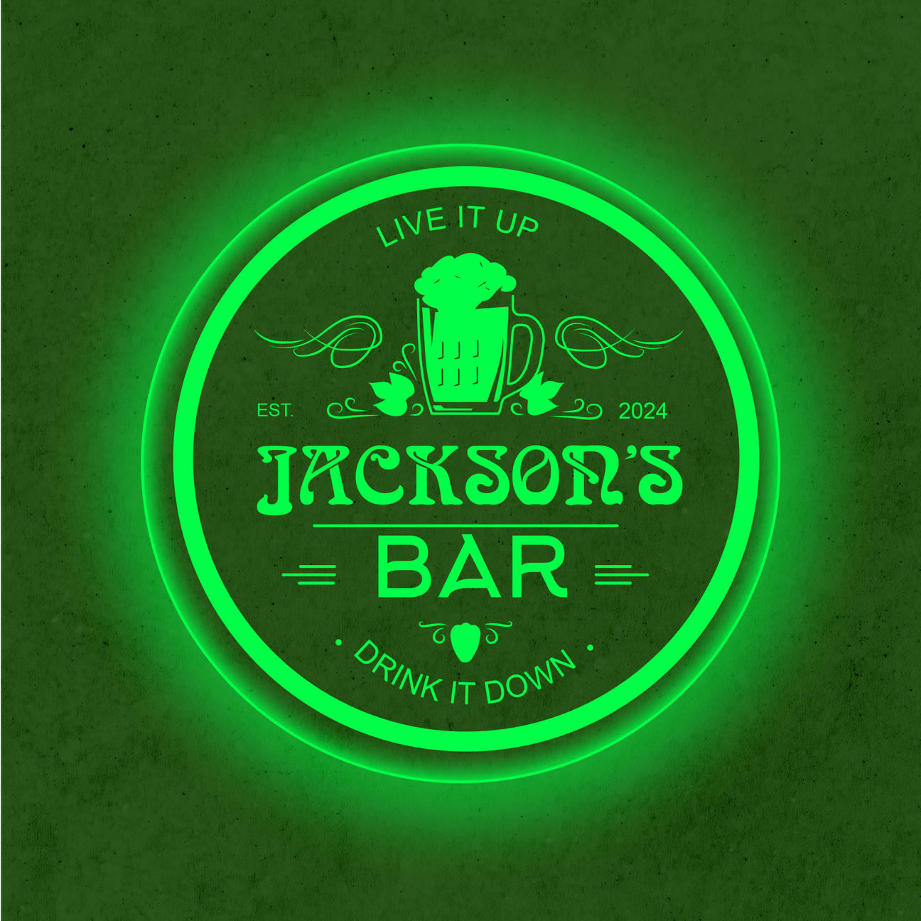 Beer Signs for Man Cave, Funny Garage Signs - The Beer Lodge