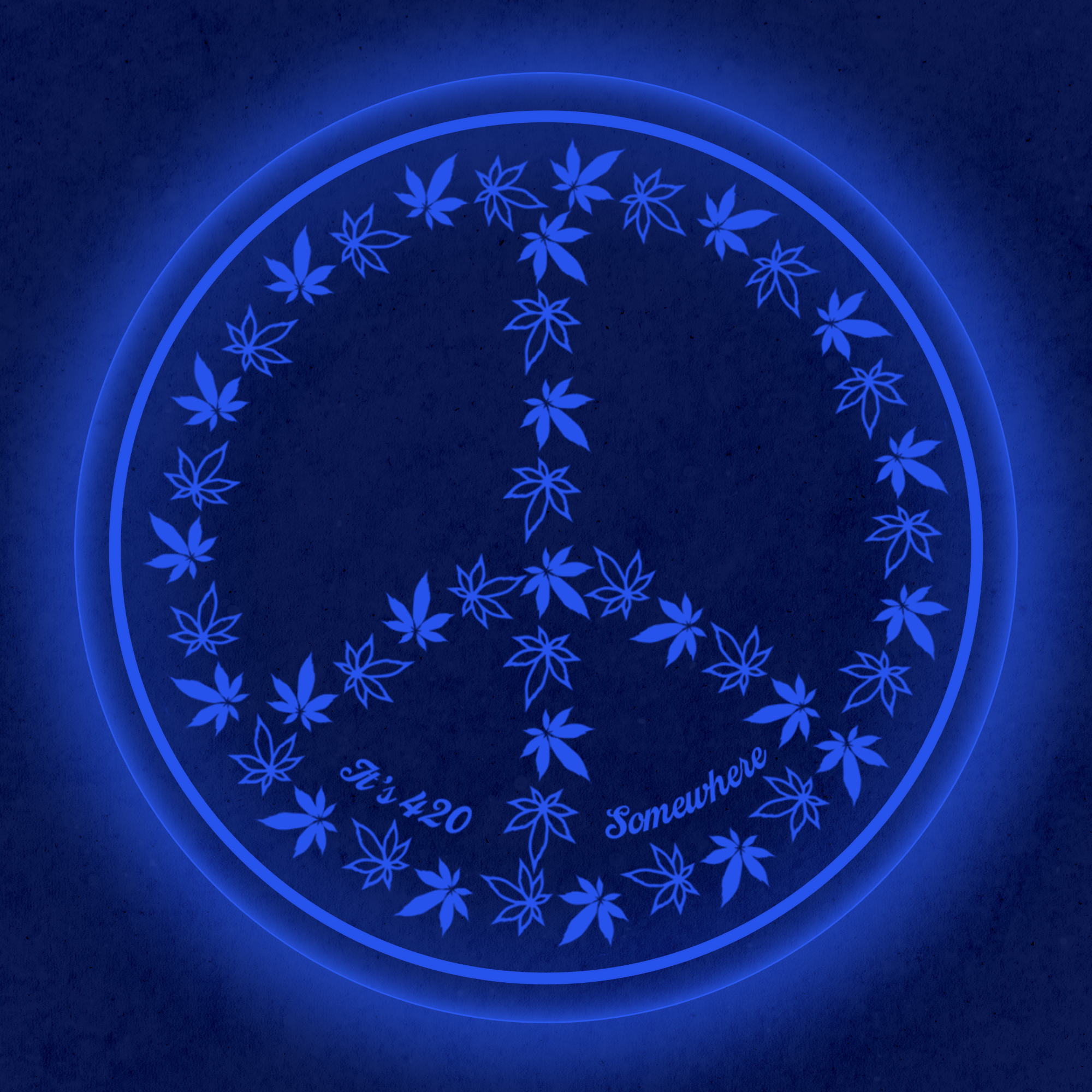 Personalized LED Color Changing Acrylic 420 Peace Sign – The Beer Lodge