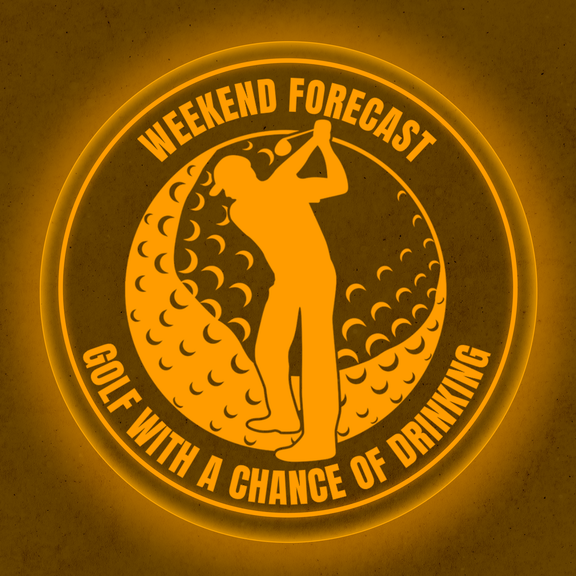 Personalized LED Color Changing Acrylic Golf Forecast Sign – The Beer Lodge