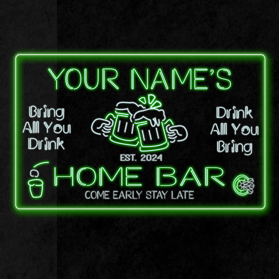 Beer Signs for Man Cave, Funny Garage Signs - The Beer Lodge